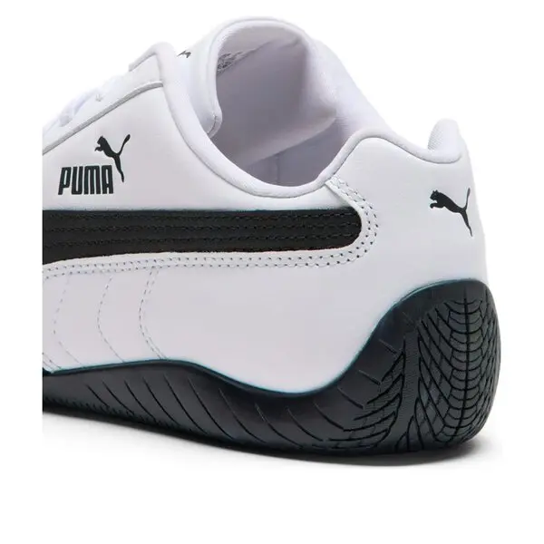 PUMA Speedcat Full Leather Sneakers - White/black
