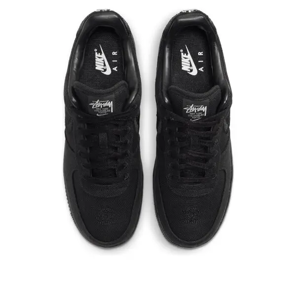 Nike X Stussy Air Force 1 Low "triple - Black