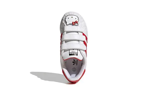 Adidas Superstar X Hello Kitty Allover Debossed Bows Sneakers