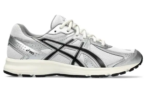 Asics Jog 100s Athletic Sneakers - White/black/silver