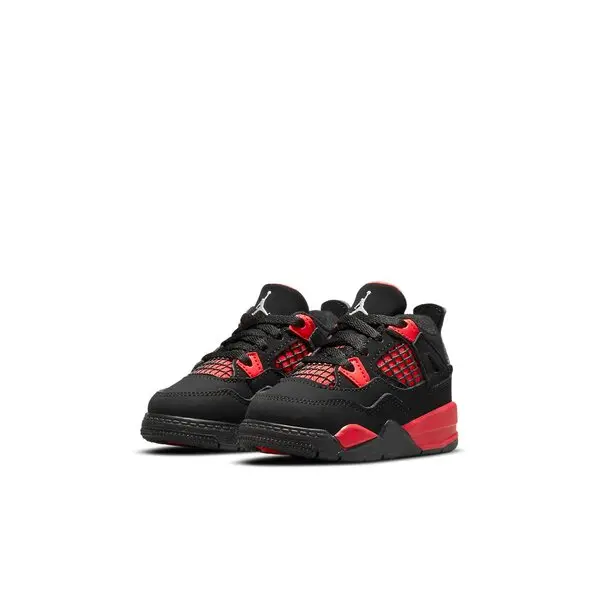 JORDAN 4 Retro 'red Thunder - Black/red