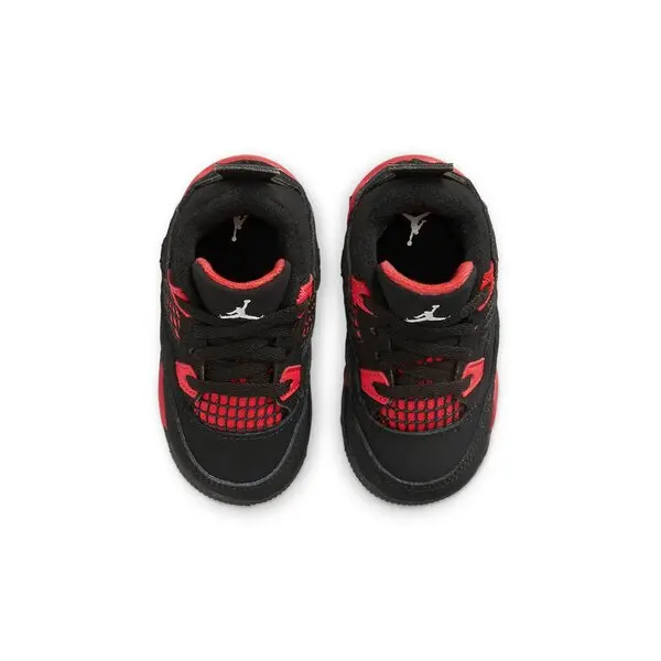JORDAN 4 Retro 'red Thunder - Black/red
