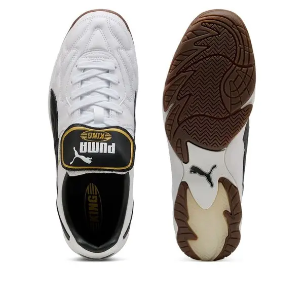 PUMA King Indoor Sneakers - White/black