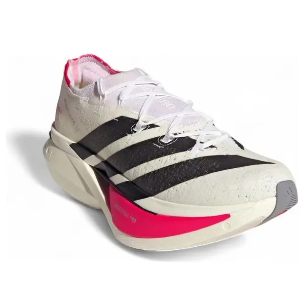 Adidas Adizero Prime X3 Strung Sneakers - Cloud White/core Black/lucid Red