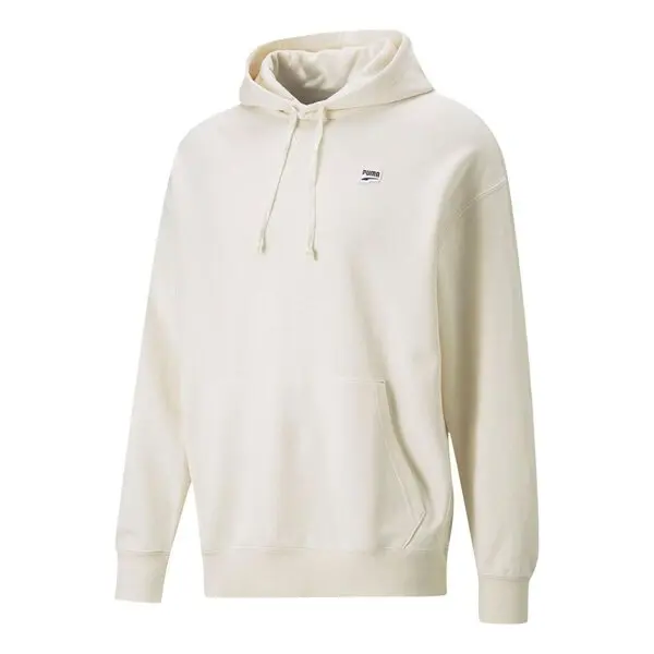 PUMA Downtown Hoodie 'white - White/black
