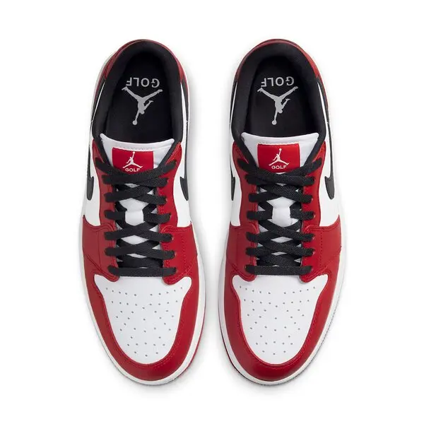JORDAN Air 1 Low Golf "chicago - White/red