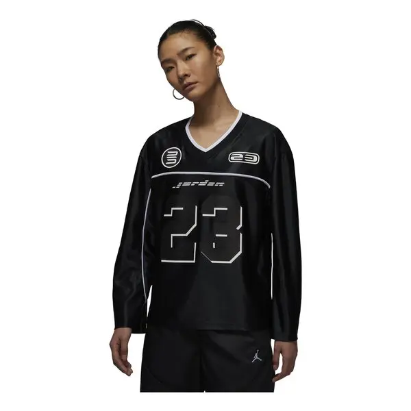 JORDAN Long Sleeve Jersey - Black
