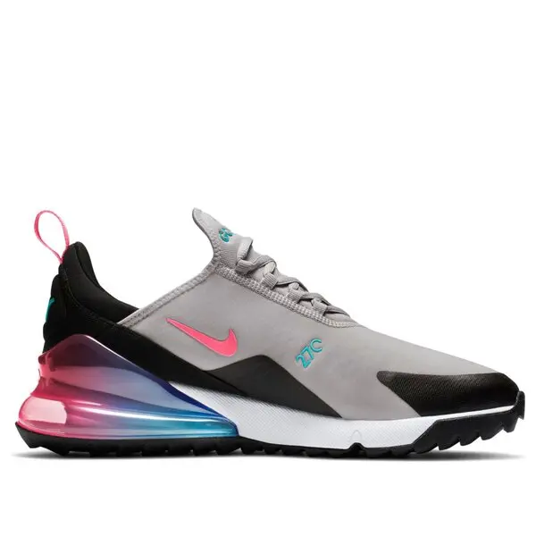 Nike Max 270 Golf Sneakers - Grey/black/blue