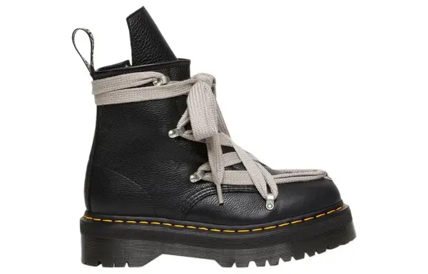 Dr. Martens X Rick Owens Pent Leather Platform Boot