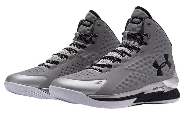 Under Armour Curry 1 Rflct "the Inventor" High-top Sneakers - Goldsilver