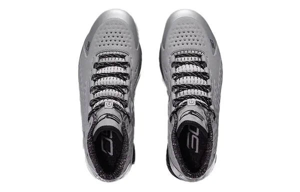 Under Armour Curry 1 Rflct "the Inventor" High-top Sneakers - Goldsilver