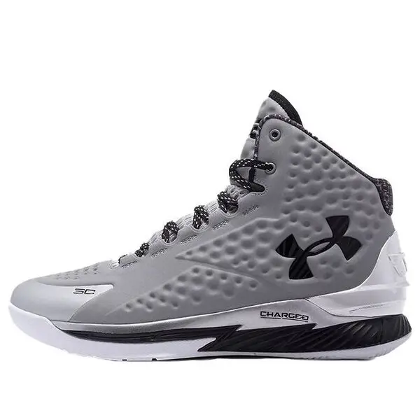 Under Armour Curry 1 Rflct "the Inventor" High-top Sneakers - Goldsilver