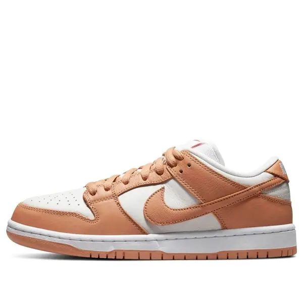 Nike Dunk Low Pro Iso Sb "light Cognac - White
