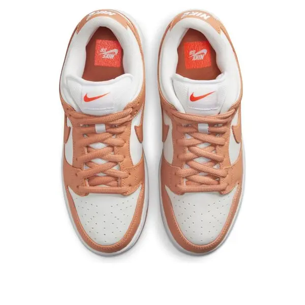 Nike Dunk Low Pro Iso Sb "light Cognac - White