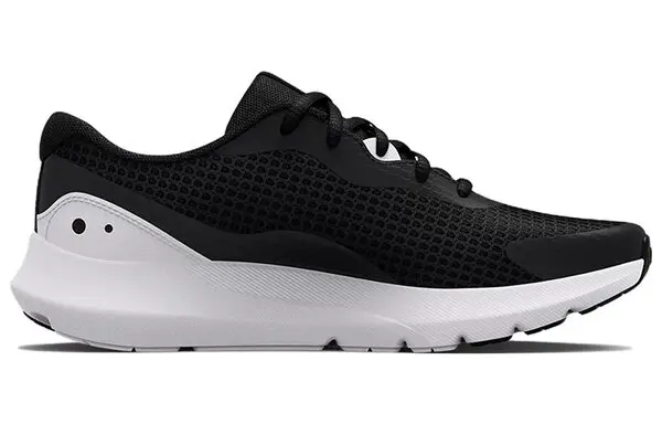 Under Armour Surge 3 Athletic Sneakers - Black/white