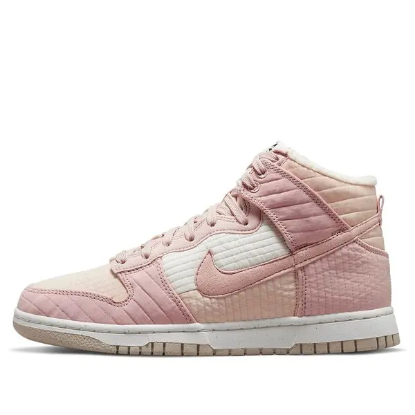 Nike Dunk High Lx Next Nature Toasty Sneakers - Rusty Pink/linen/white