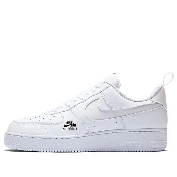 Nike Force 1 Low 'reflective Swoosh' Sneakers - White