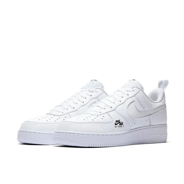 Nike Force 1 Low 'reflective Swoosh' Sneakers - White