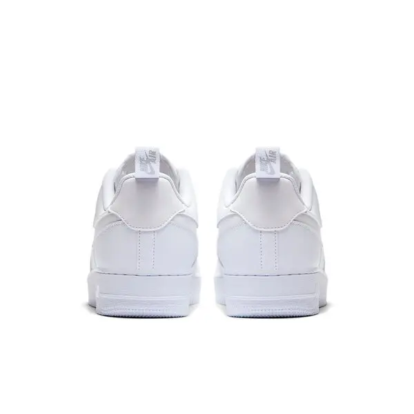 Nike Force 1 Low 'reflective Swoosh' Sneakers - White