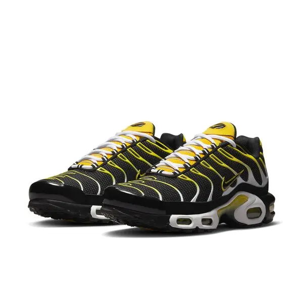 Nike Max Plus "black Tour Yellow" Sneakers - Black/yellow
