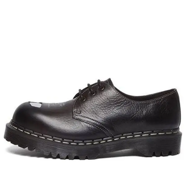 Dr. Martens Bex Exposed Steel Toe Oxford Shoes - Black