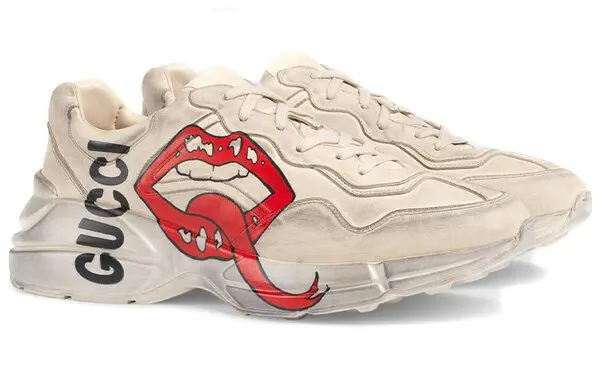 Gucci Rhyton "mouth" Sneakers