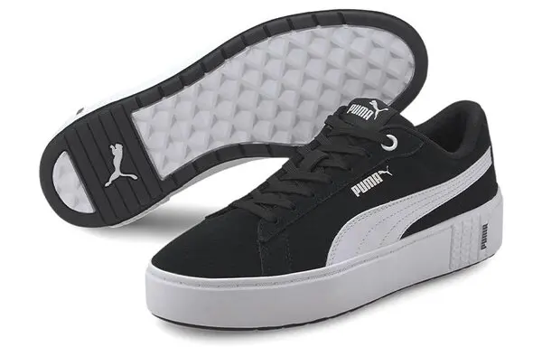 PUMA Smash Platform V2 Suede Sneakers