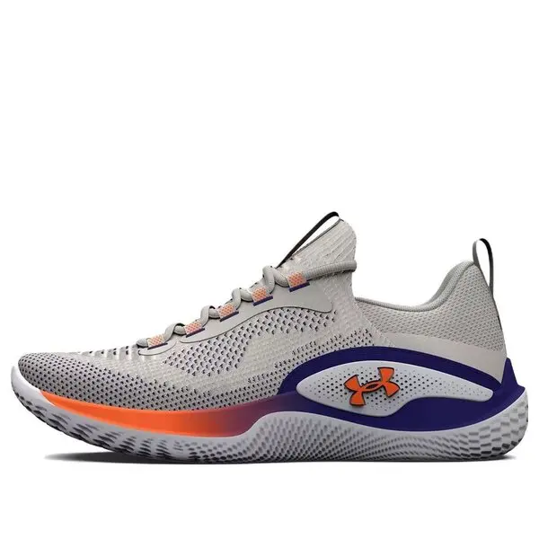 Under Armour Flow Dynamic Athletic Sneakers - Grey Mist/sonar Blue