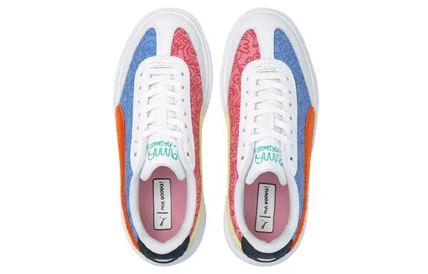 PUMA Mr. Doodle X Oslo Maja "ultramarine American Beauty" Sneakers
