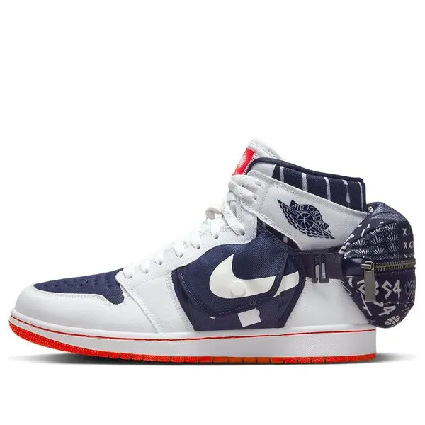 JORDAN 1 Retro High Og Utility 'quai 54' 2022 Sneakers - White//light