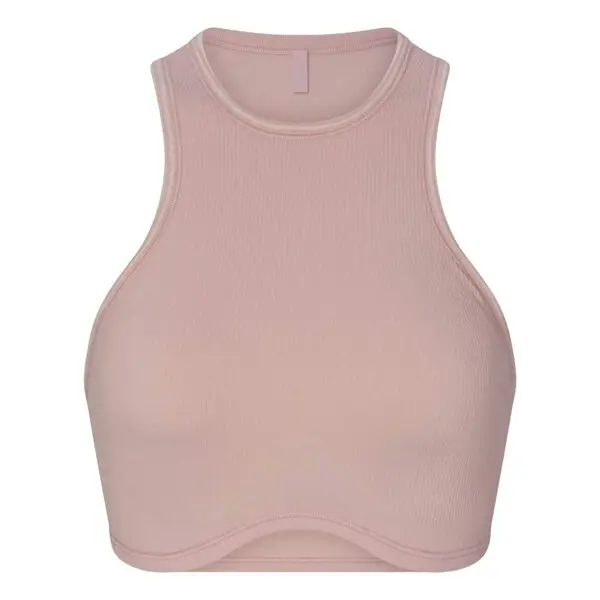 Nike X Skims Ribbed Seamless Racer Front Bra - Himalayan