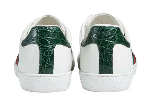 Gucci Ace Leather Low Top Sneakers
