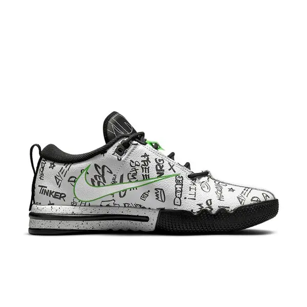 Nike Sesh "all-over Print" Sneakers - White/black