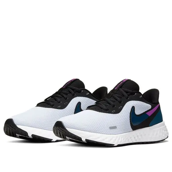 Nike Revolution 5 Low Top Athletic Sneakers - Blue