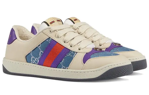 Gucci Screener Gg Lam Sneakers