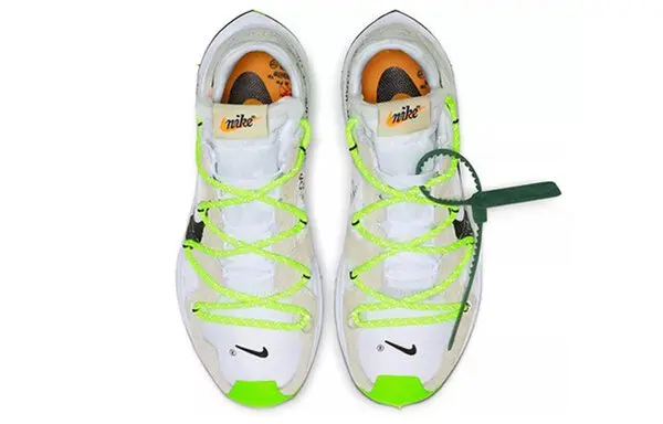 Nike X Off-white Air Zoom Terra Kiger "athlete In Progress - White/green