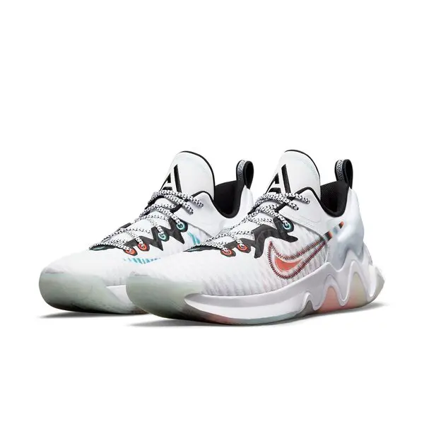 Nike Giannis Immortality Sneakers - White/pink/blue