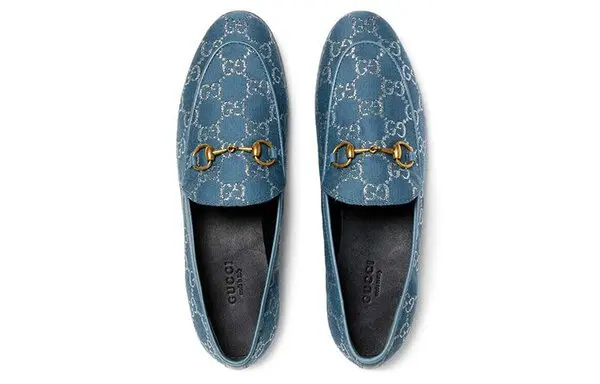 Gucci Jordaan Loafers - Blue