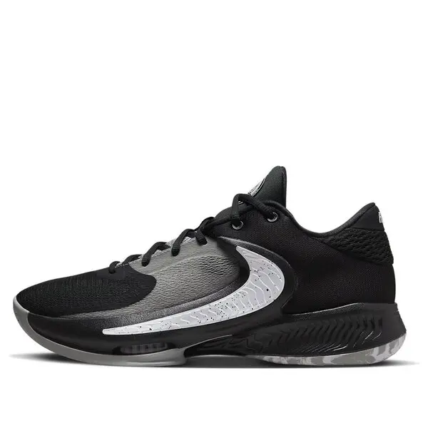 Nike Zoom Freak 4 Basketball Sneakers - Black/white