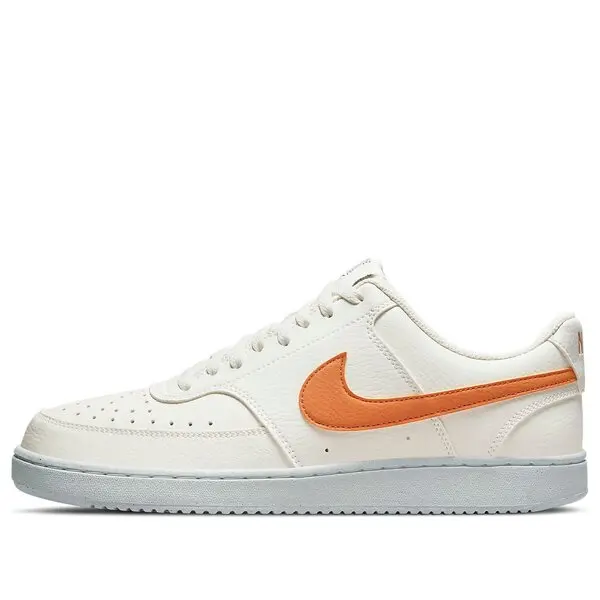 Nike Court Vision Low Next Nature Sneakers - White/orange