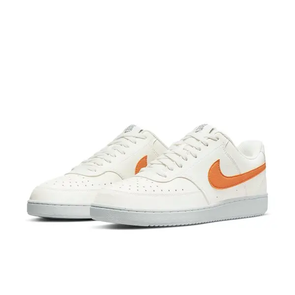 Nike Court Vision Low Next Nature Sneakers - White/orange