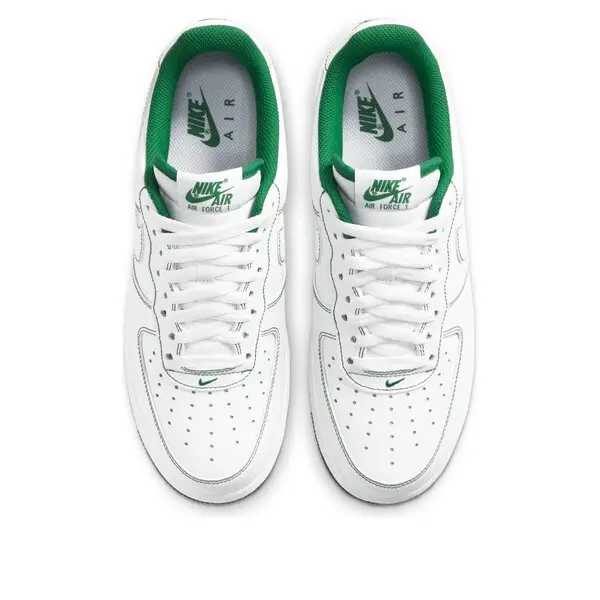 Nike Force 1 '07 "contrast Stitch" Sneakers - White/green