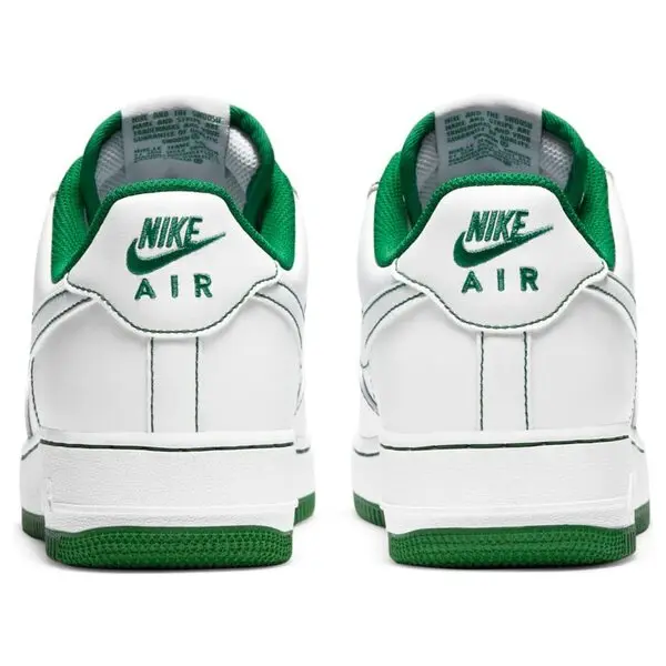 Nike Force 1 '07 "contrast Stitch" Sneakers - White/green