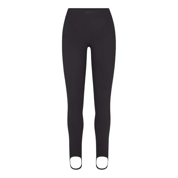 Nike X Skims Matte V-line Stirrup Legging - Obsidian