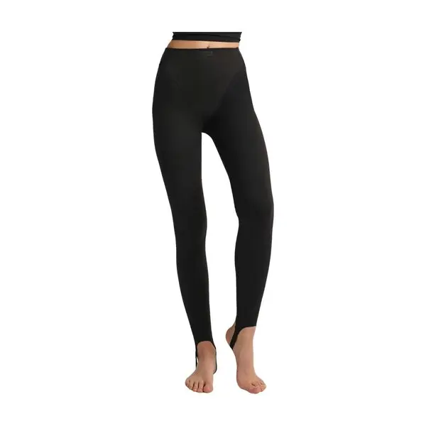 Nike X Skims Matte V-line Stirrup Legging - Obsidian