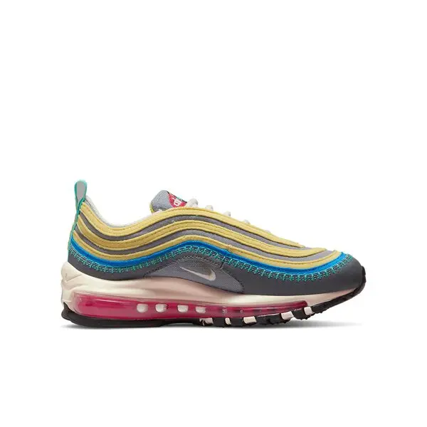 Nike Max 97 "air Sprung" Sneakers - Grey/yellow/red