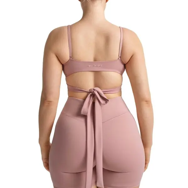 Nike X Skims Matte Wrap Front Bra - Himalayan