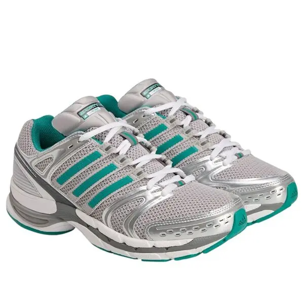 Adidas Sporty & Rich Adistar Control Sneakers - Sliver/teal
