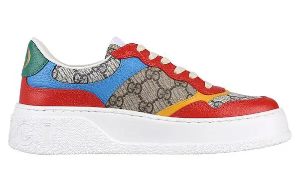 Gucci Gg Motif Low Top Sneakers
