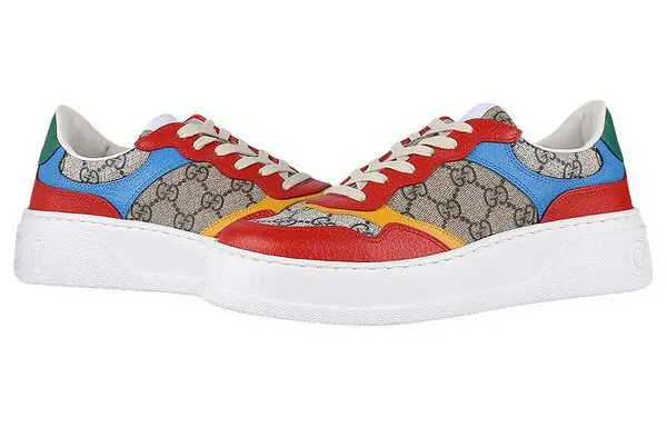 Gucci Gg Motif Low Top Sneakers